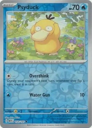 MEW #054 Psyduck RH - Cardian